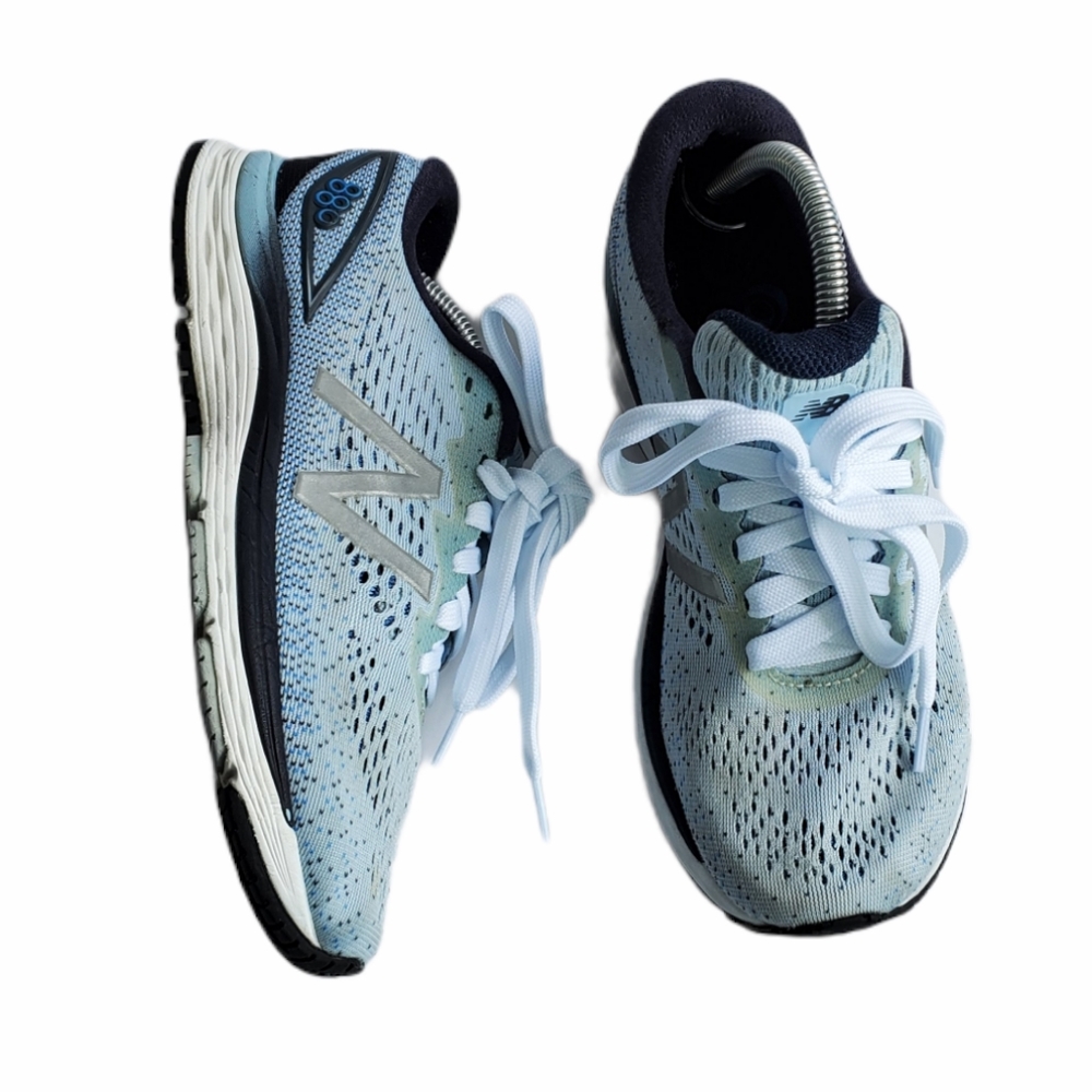 New Balance Sky Blue/White Sneakers - Gem